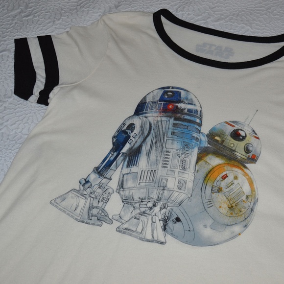 Star Wars | Tops | Star Wars R2 D2 And Bb8 Top | Poshmark